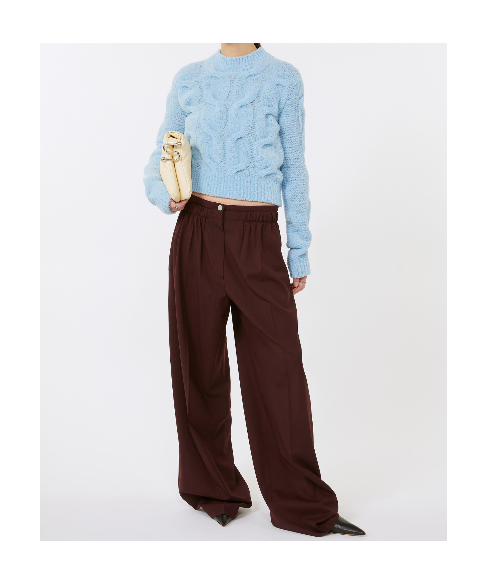 SPORTMAX Sportmax Quito High-Waist Trousers